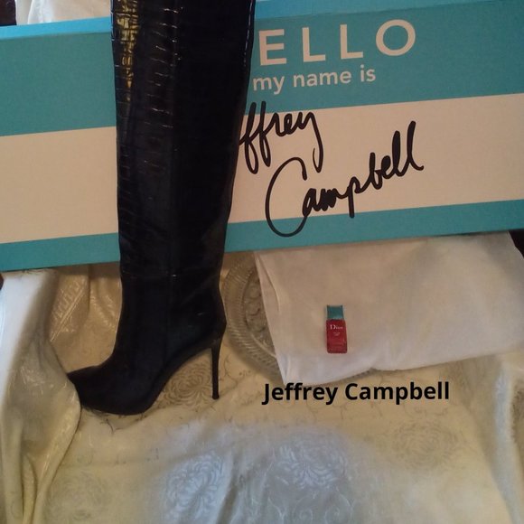 Jeffrey Campbell | Shoes | Jeffrey Campbell Sherisep Black Patent ...